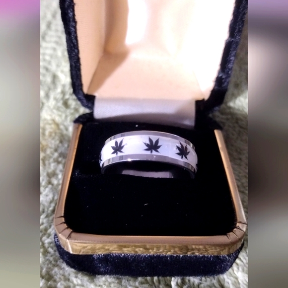 unknown | Accessories | Mens Stainless Steel Weed Ring | Poshmark